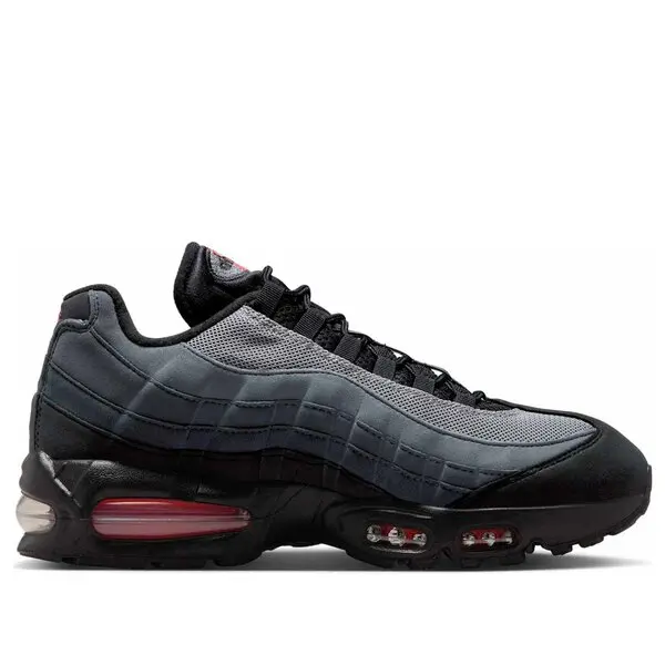 Nike Max 95 Og "big Bubble" Sneakers - Black/bright Crimson/anthracite