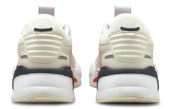 PUMA Rs-x "pop" Marshmallow Poppy Red Sneakers - White