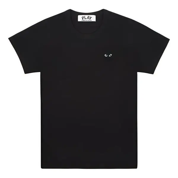 Play Comme Des Garcon Heart T-shirt - Black