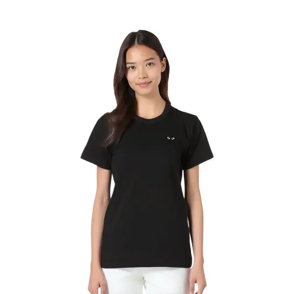 Play Comme Des Garcon Heart T-shirt - Black