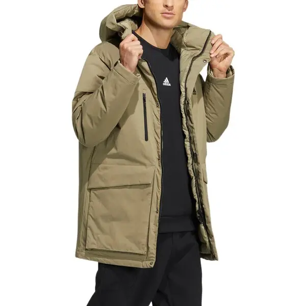 Adidas Down Parka With Logo