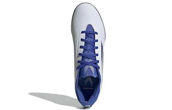Adidas X Speedflow.4 Soccer Cleats - White/blue