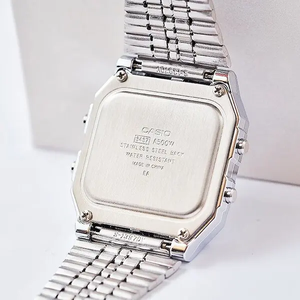 Casio Stainless Steel Digital Watch