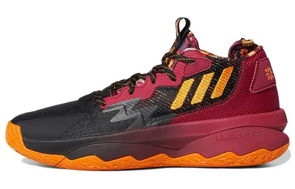 Adidas Dame "chinese New Year" Athletic Sneakers - Red/black