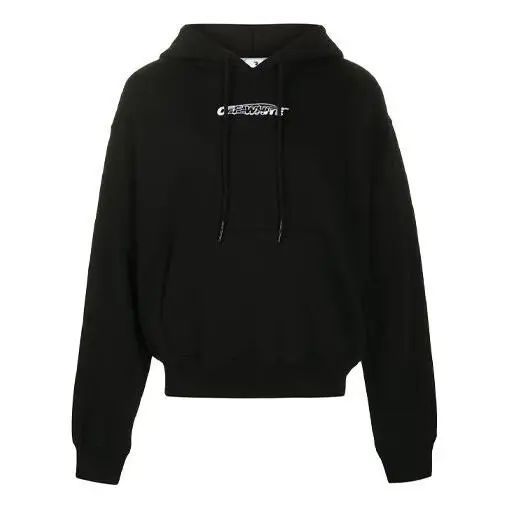 Off-White Fw20 Printing Hooded Pullover