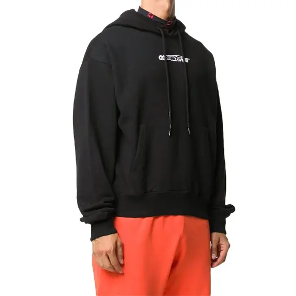 Off-White Fw20 Printing Hooded Pullover