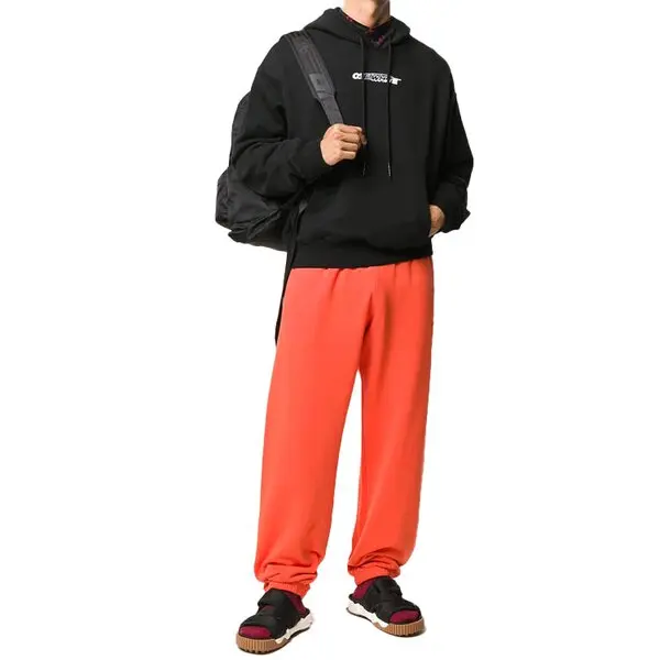 Off-White Fw20 Printing Hooded Pullover