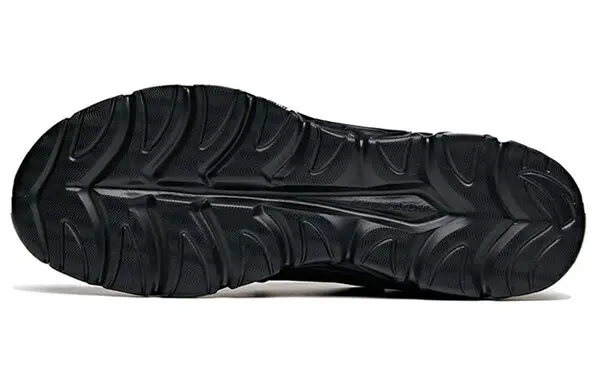 ANTA Black Gold Grey" Running Sneakers