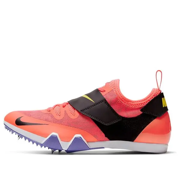 Nike Pole Vault Elite Track Spikes - Red/black