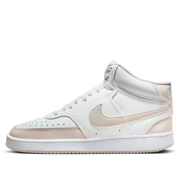 Nike Court Vision Mid Sneakers - White/tan