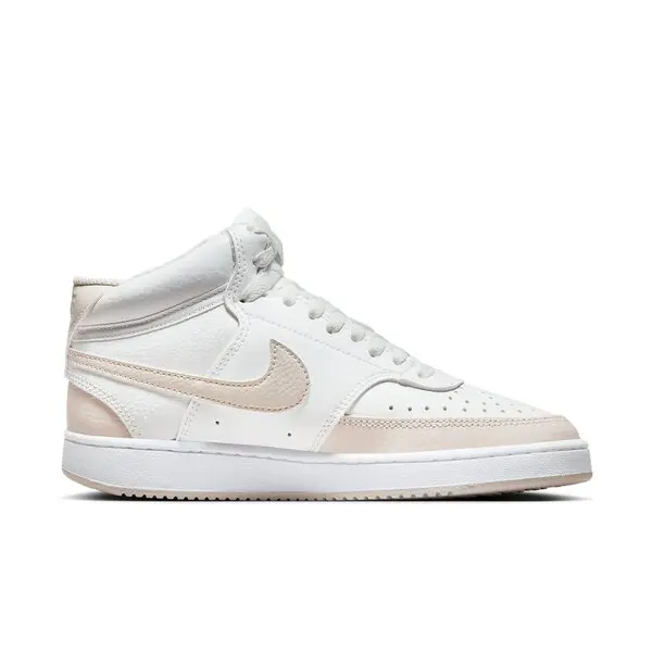 Nike Court Vision Mid Sneakers - White/tan