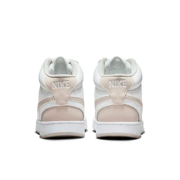 Nike Court Vision Mid Sneakers - White/tan