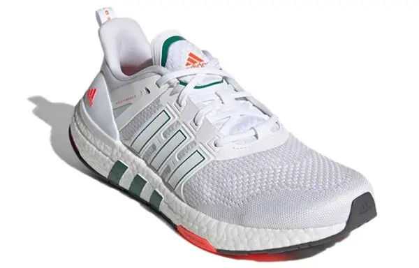 Adidas Equipment+ Low Top Sneakers - White/orange/green