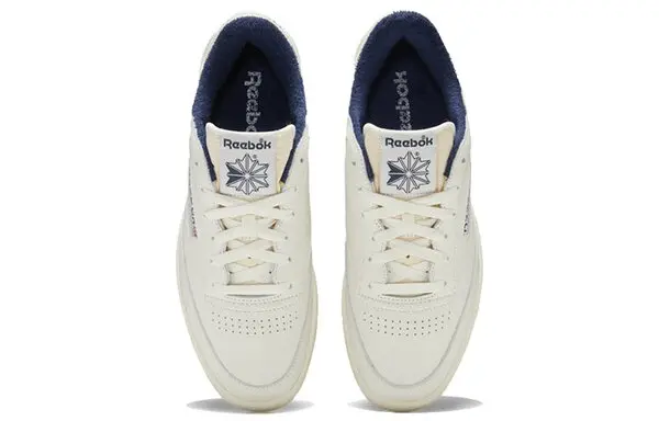 REEBOK Club C 85 Vintage Low Top Sneakers - Cream/blue