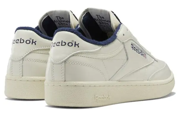 REEBOK Club C 85 Vintage Low Top Sneakers - Cream/blue