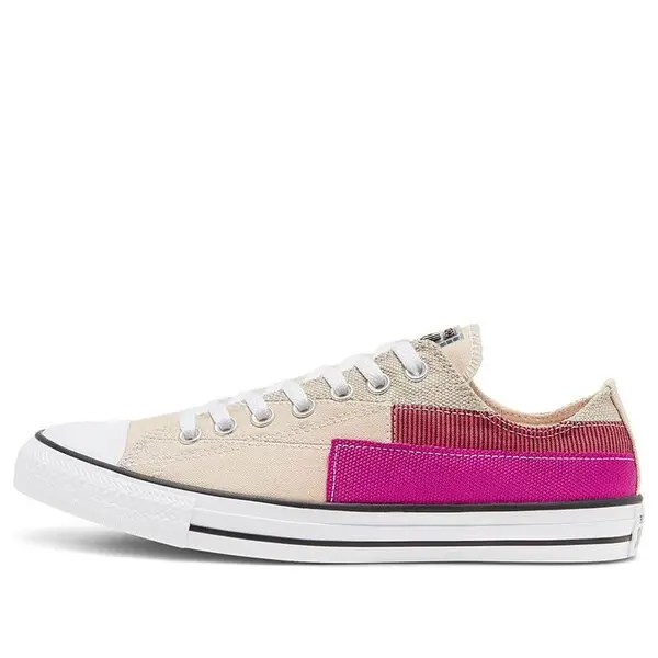 CONVERSE Chuck Taylor All Star Low Top Sneakers - White/purple/red