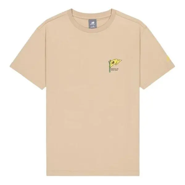 NEW BALANCE Flag Graphic T-shirt Asia Sizing - Pink