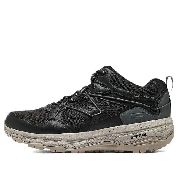 Sketchers Go Run Trail Altitude Sneakers - Black/beige