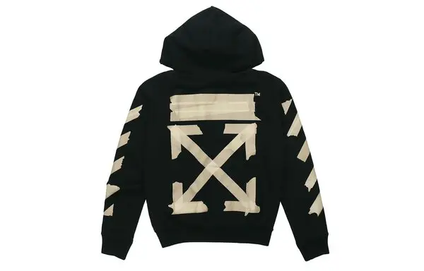 Off-White Ss20 Arrows Sketch Zip-up Hoodie