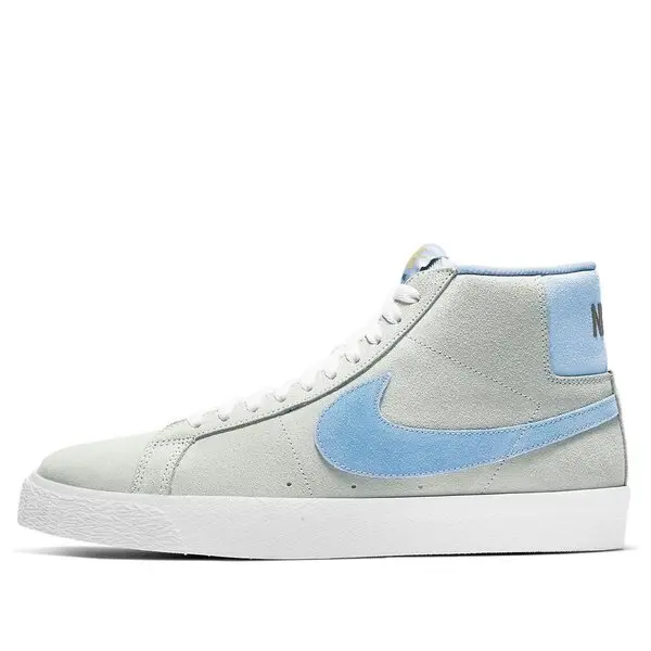 Nike Blazer Mid Sb 'smoke Grey Psychic Blue - Grey/blue