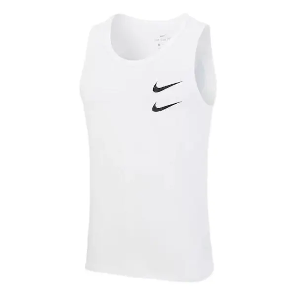 Nike Casual Sports Sleeveless Breathable White Vest - Default Colorway