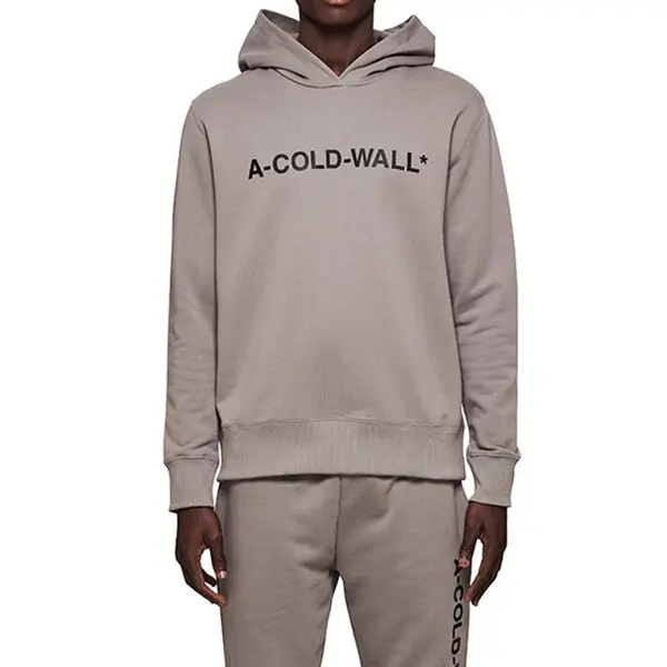 A-COLD-WALL* Logo Popover Hoodie - Grey