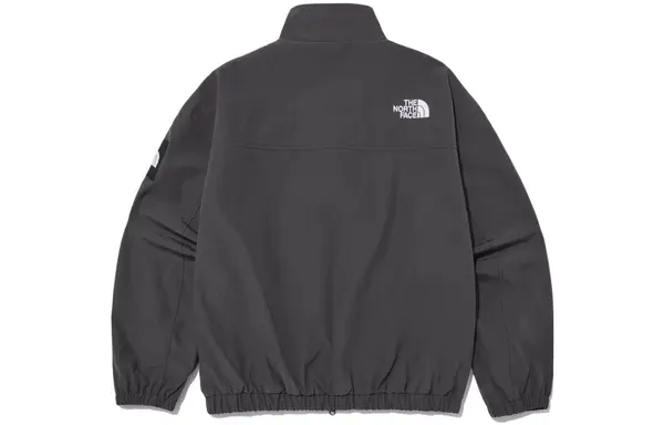 The North Face Fw22 Logo Crop Jacket - Grey