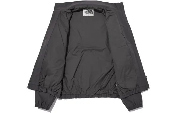 The North Face Fw22 Logo Crop Jacket - Grey