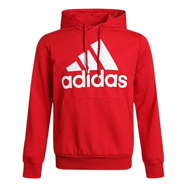 Adidas Pullover With Drawstring And Logo Print