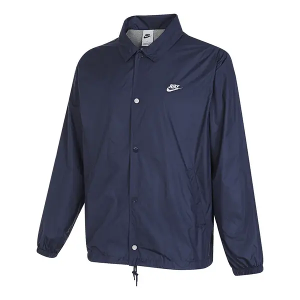 Nike Club Coach Jacket - Navy/blue