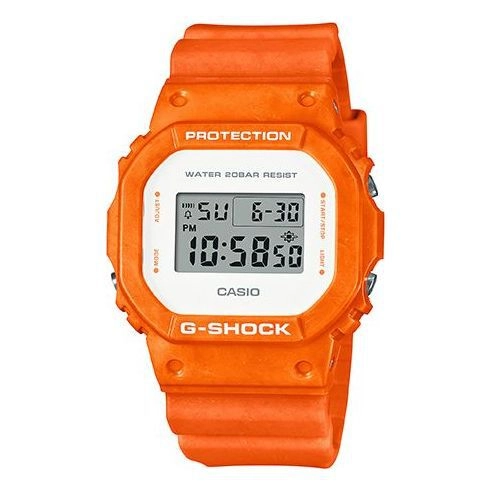 Casio G-shock Square Watch - Orange