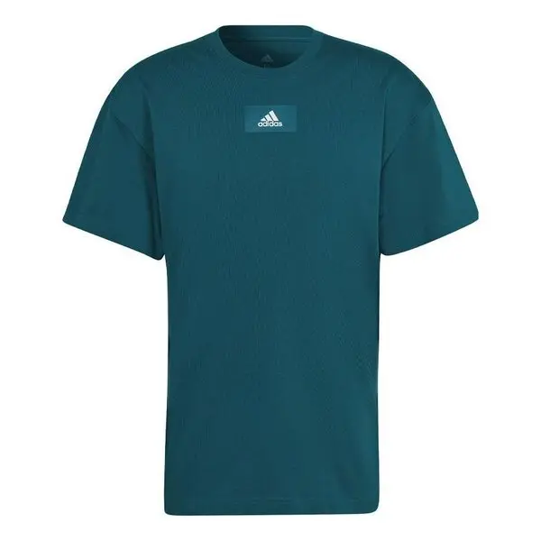 Adidas Round Neck Short Sleeve Green - Multi-color