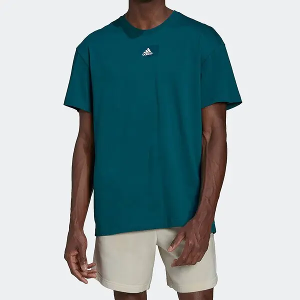 Adidas Round Neck Short Sleeve Green
