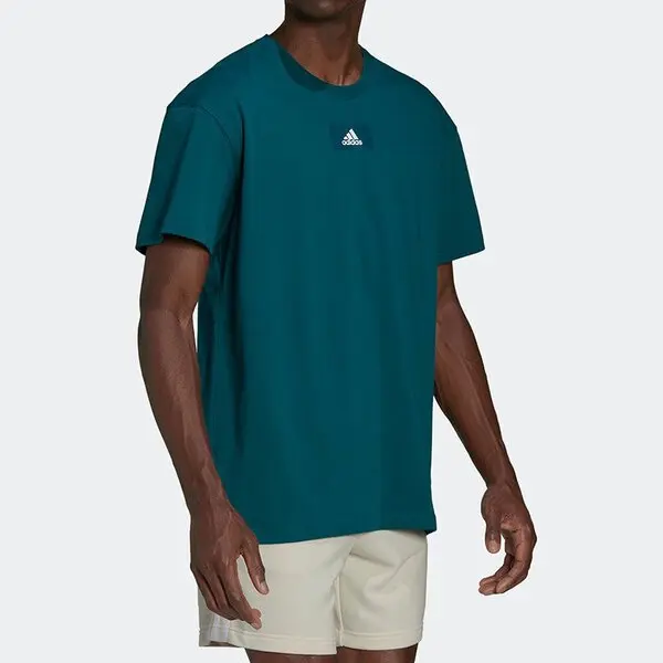 Adidas Round Neck Short Sleeve Green