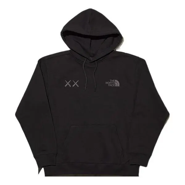 The North Face X Kaws Fw22 Hoodie - Black