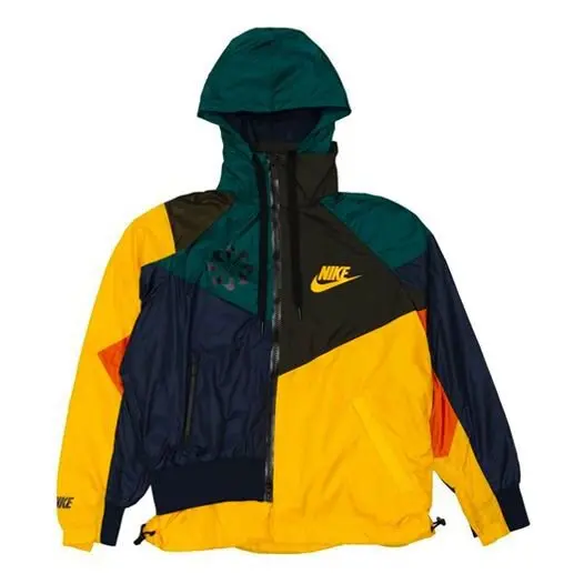 Nike X Sacai Hooded Anorak - Orange