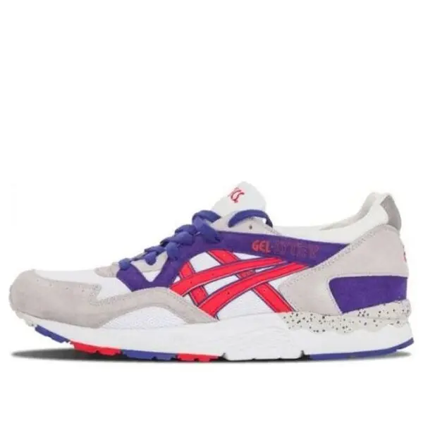Asics Gel-lyte V Low Top Sneakers - White/red/blue