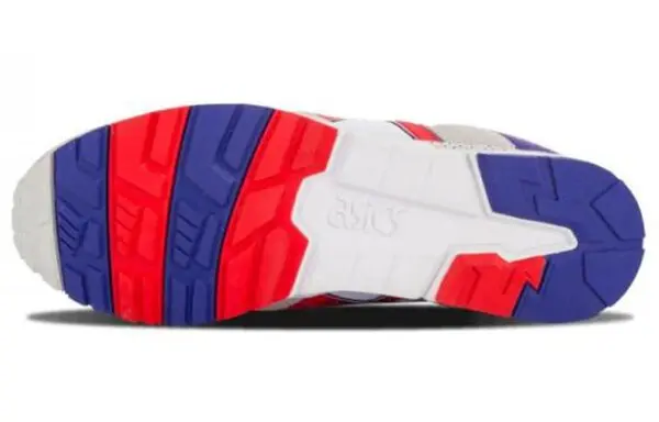 Asics Gel-lyte V Low Top Sneakers - White/red/blue