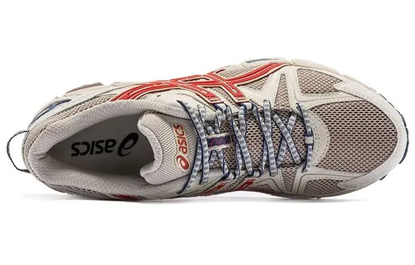 Asics Gel-kahana Athletic Sneakers - Light Brown/red