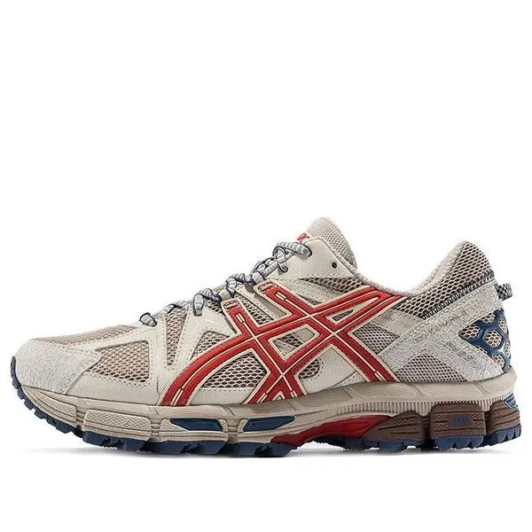 Asics Gel-kahana Athletic Sneakers - Light Brown/red