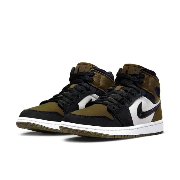 JORDAN 1 Mid Se "olive Toe" Sneakers