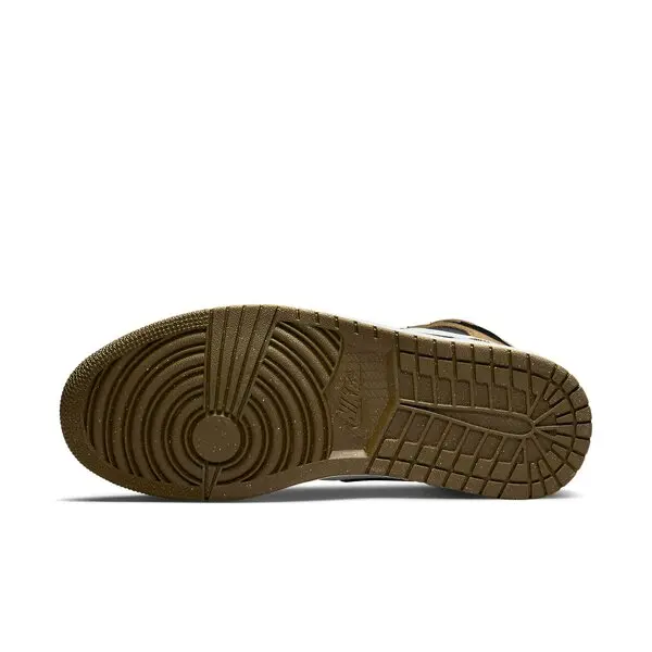 JORDAN 1 Mid Se "olive Toe" Sneakers