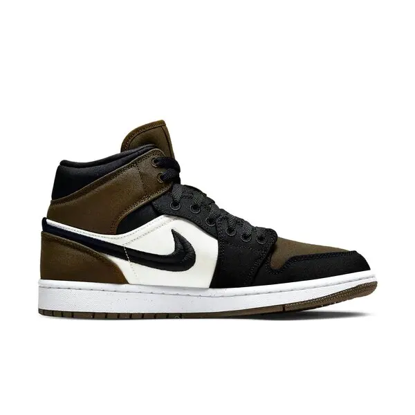 JORDAN 1 Mid Se "olive Toe" Sneakers