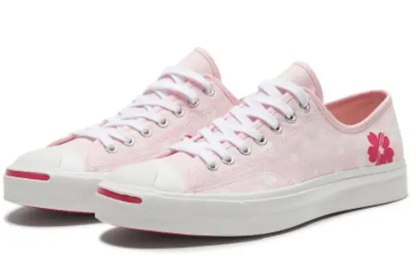 CONVERSE Jack Purcell Ox Cherry Blossom Sneakers - Pink