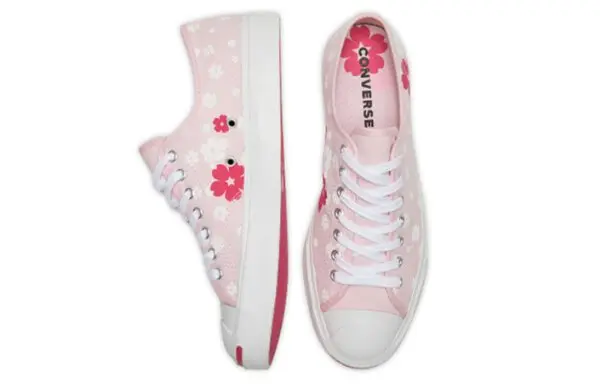 CONVERSE Jack Purcell Ox Cherry Blossom Sneakers - Pink