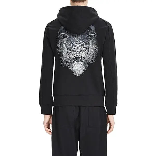 Adidas Y-3 Back Large Animal Pattern Casual Hoodie