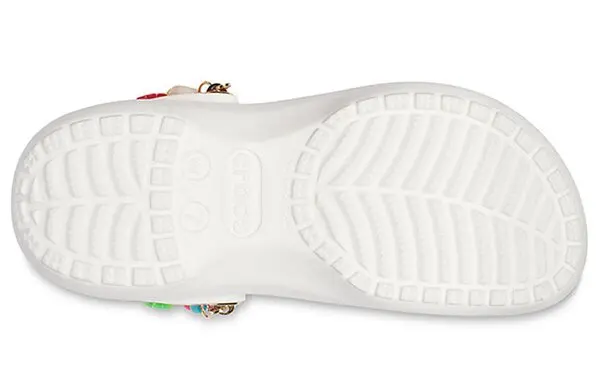 CROCS Embellished Platform Clogs