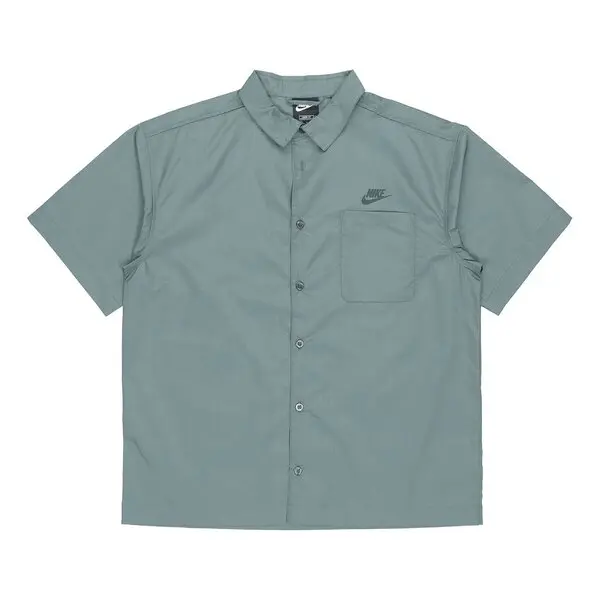 Nike Thin And Light Loose Sports Short Sleeve Shirt - Green