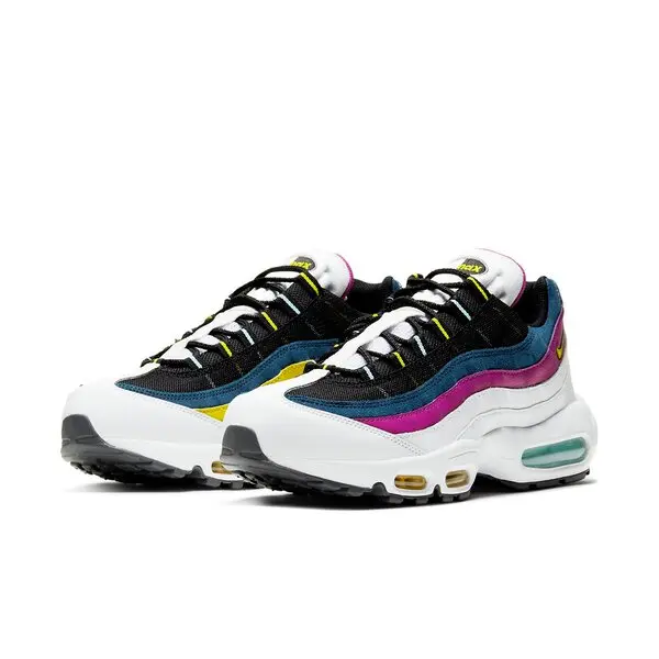 Nike Max 95 "cactus Flower" Sneakers - Whitepurpleblue