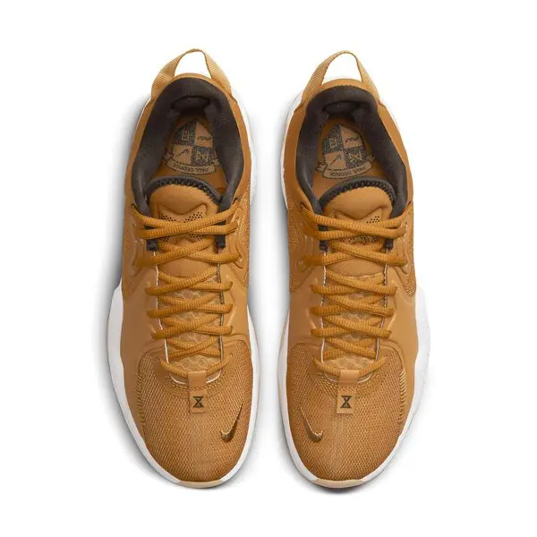 Nike Pg 5 "wheat" Sneakers - White/gold